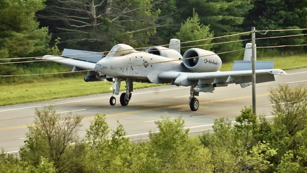 When an A-10 Thunderbolt II Landed on a Highway - Jets ’n’ Props