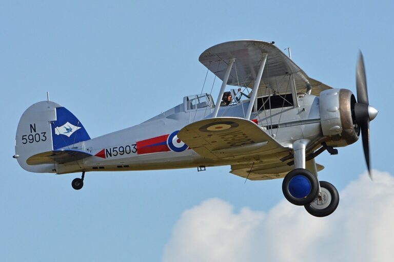 The Gloster Gladiator: A Brave Biplane in a Monoplane Era - Jets ’n’ Props