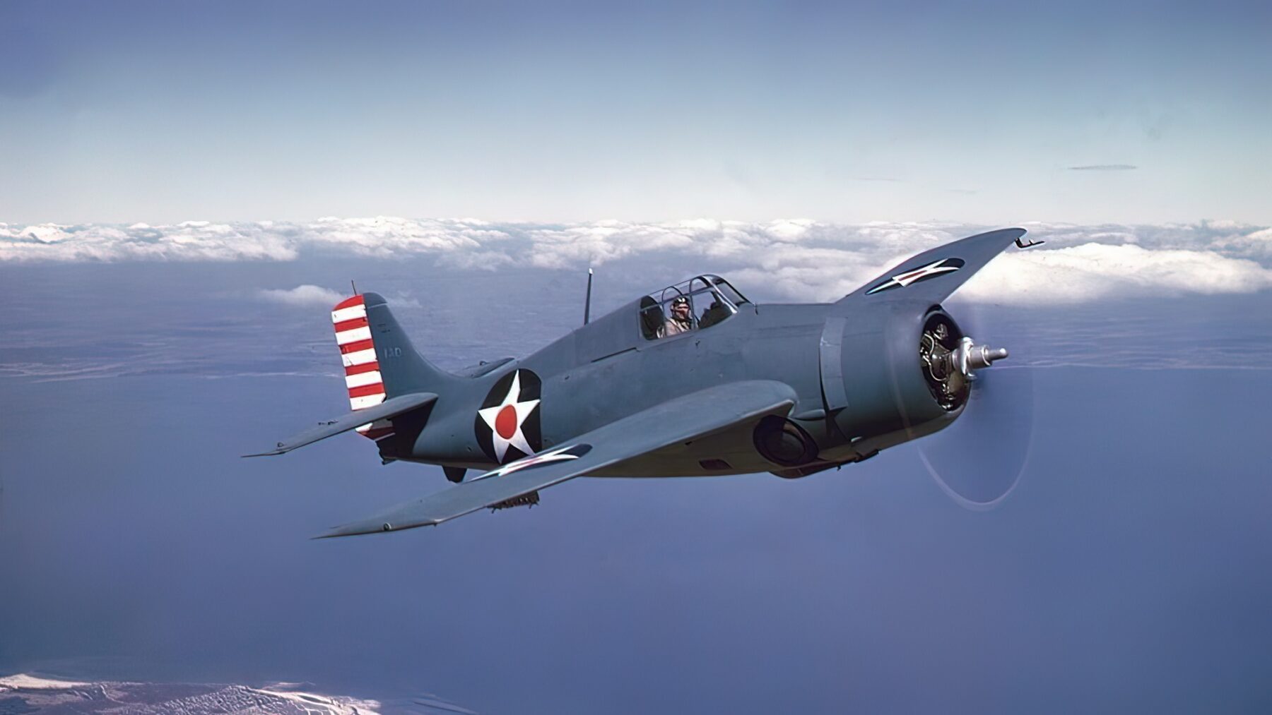 Navy Ace Shot Down Axis Fighters In Two Theatres of War - Jets ’n’ Props