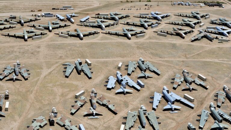 The U.S. Aircraft Boneyard in Tucson, Arizona - Jets ’n’ Props