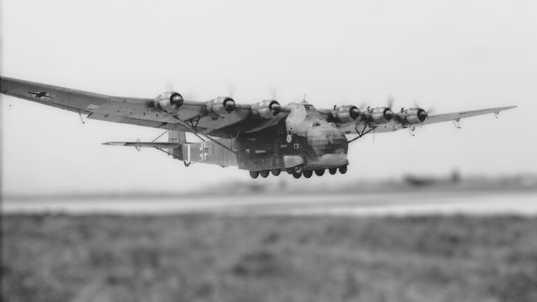 Messerschmitt Me 323 Gigant - Gargantuan WWII Heavy-Lifter - Jets ’n’ Props