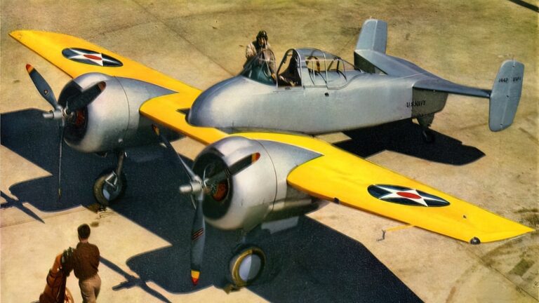 The Grumman F5F ‘Skyrocket’ Prototype - Jets ’n’ Props