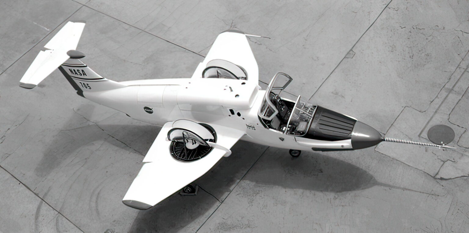 Experimental XV-5 Vertifan Jet Used Fans in Its Wings - Jets ’n’ Props