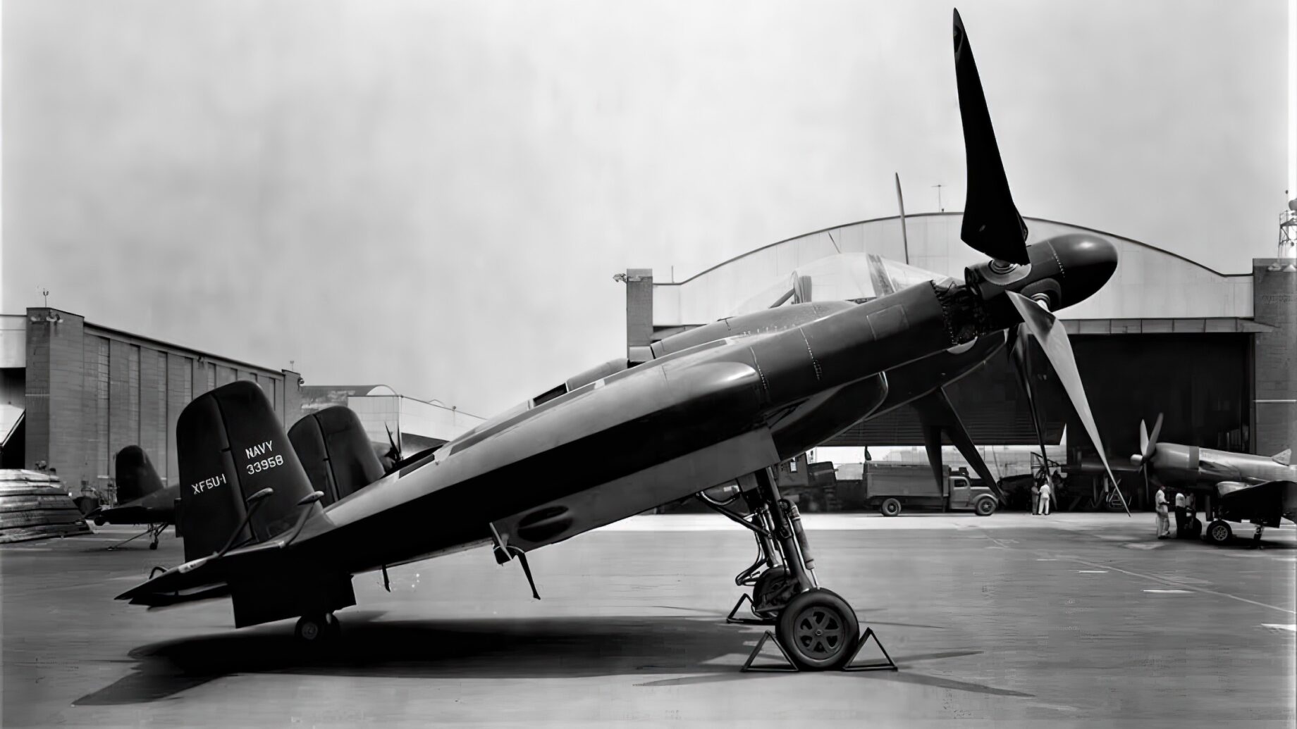 The Navy’s Weird “Flying Flapjack”: Vought XF5U - Jets ’n’ Props