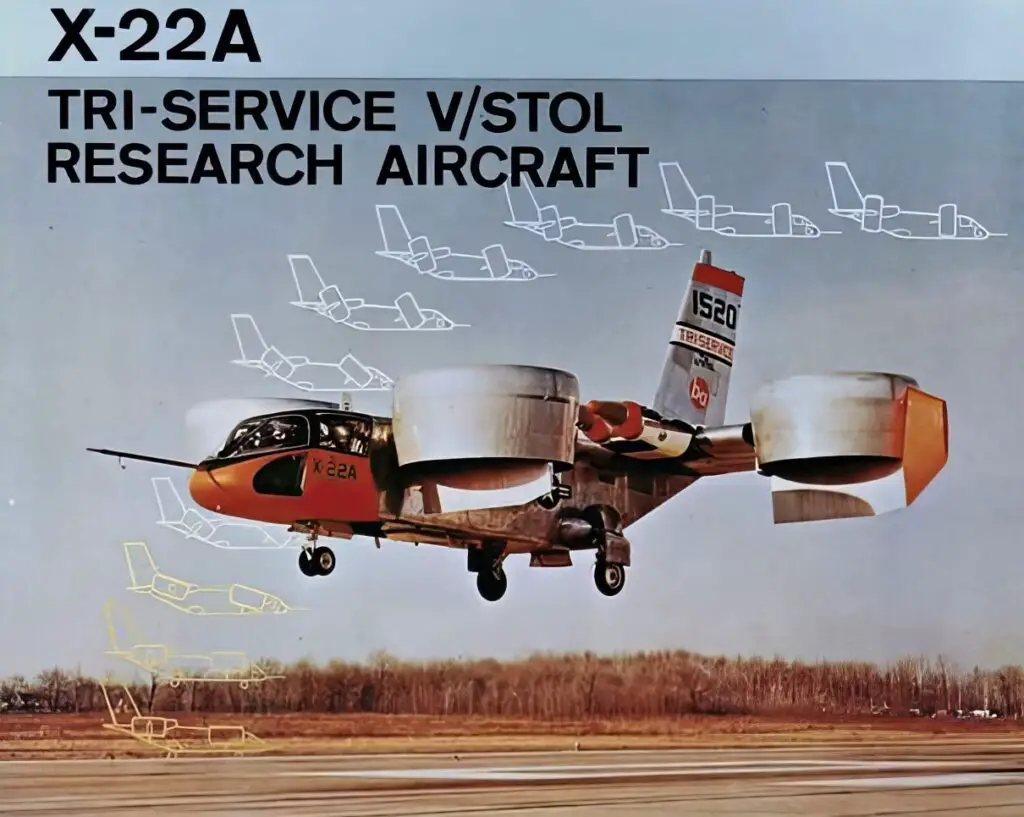 Revolutionizing Aviation: The Bell X-22 Tiltrotor's Legacy - Jets ’n’ Props