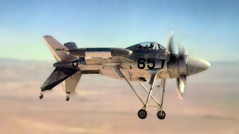 The Lockheed XFV-1 Salmon: An Ambitious Attempt at VTOL - Jets ’n’ Props