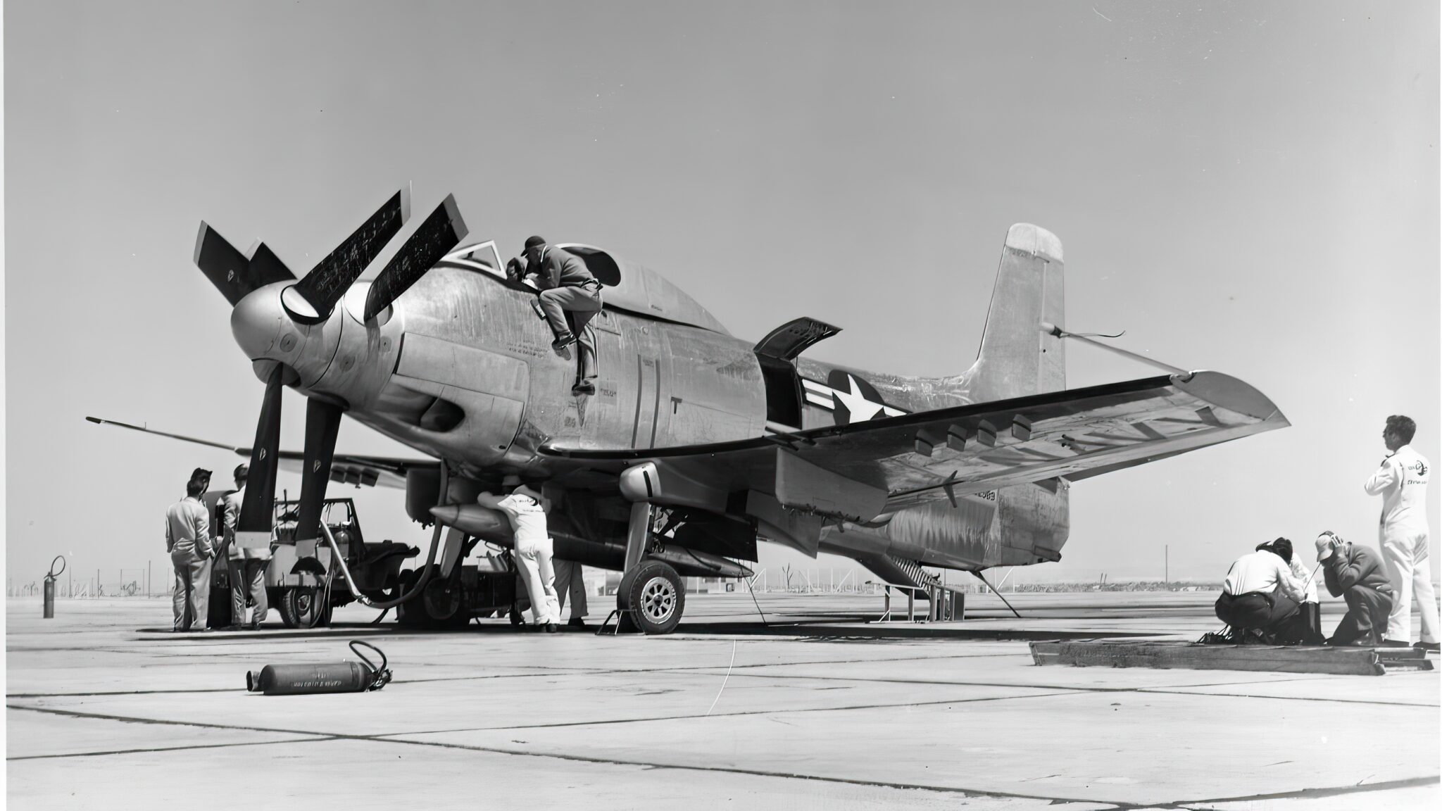 The Douglas A2D Skyshark: A Turboprops Battle Against Jet Aviation ...