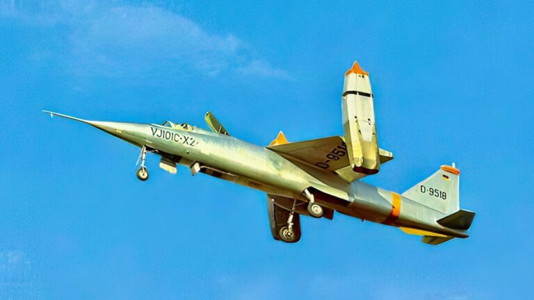 German Tilt-Jet Experimental Fighter EWR VJ 101 - Jets ’n’ Props