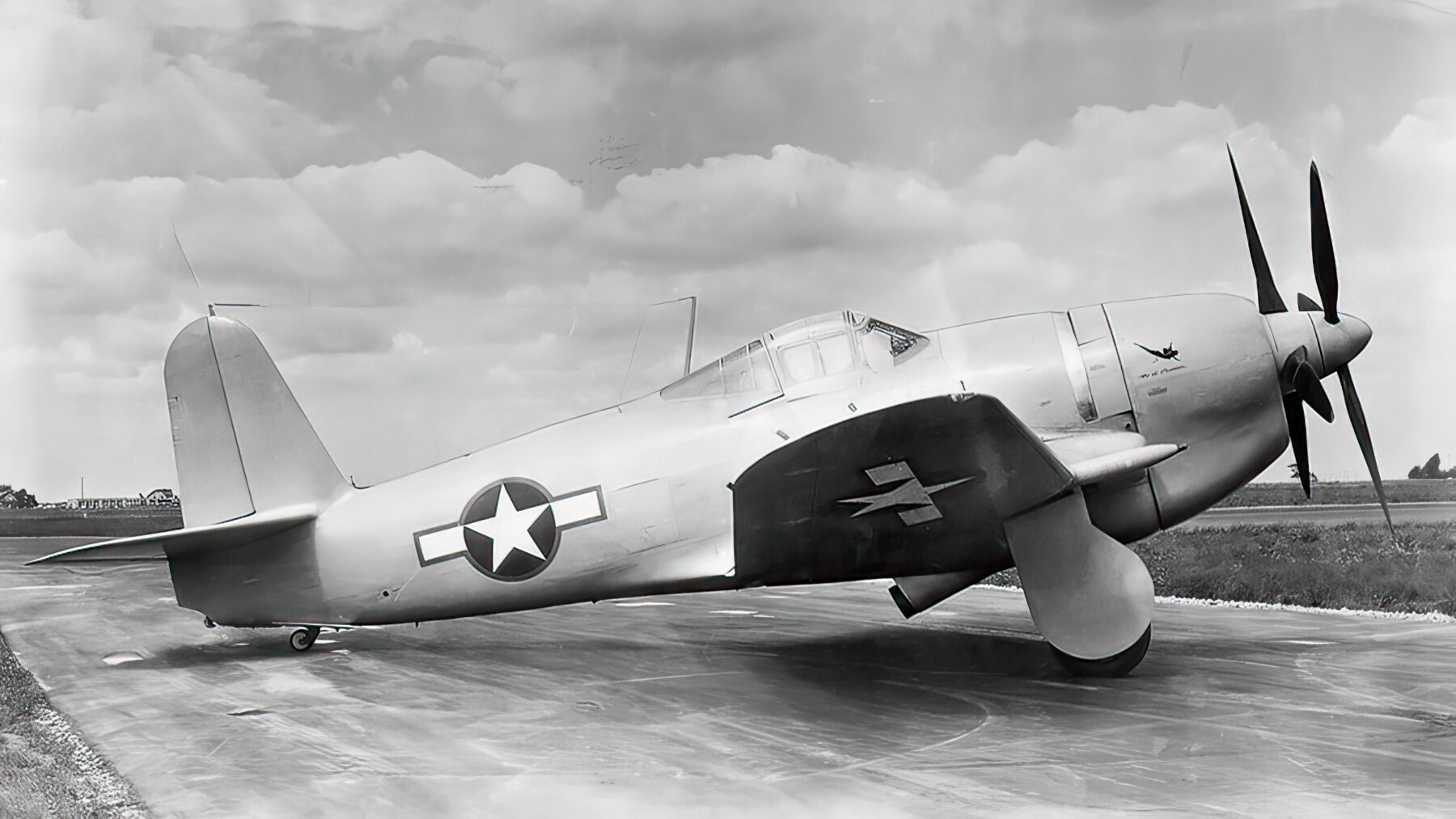 Final Venture into Piston-Engine Fighters: The Curtiss-Wright XF14C ...